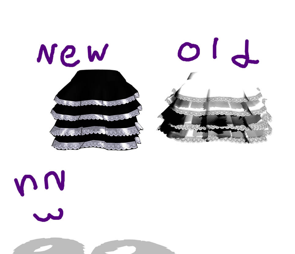 MMD Frilly Skirt Upgraded by TheGirlNamedSig on DeviantArt