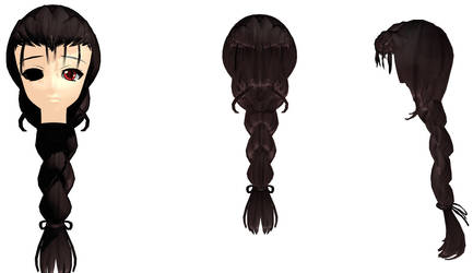 Hair - Braids on MMD-Mall - DeviantArt