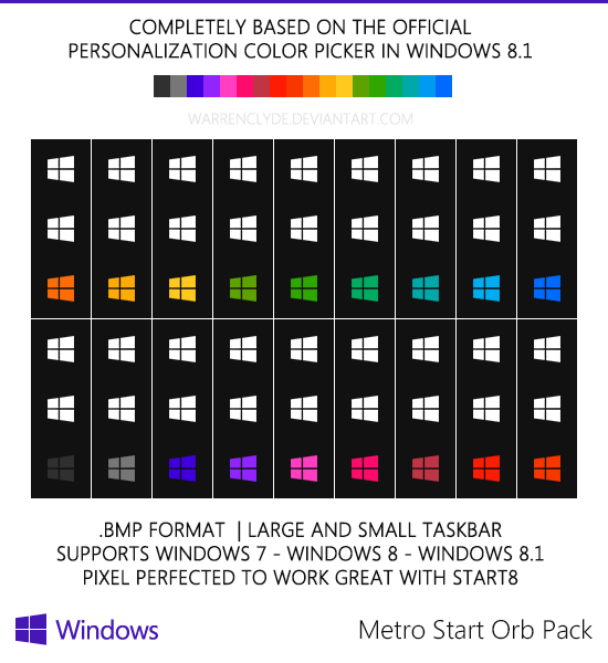 Windows 8 Metro Orbs by WarrenClyde on DeviantArt