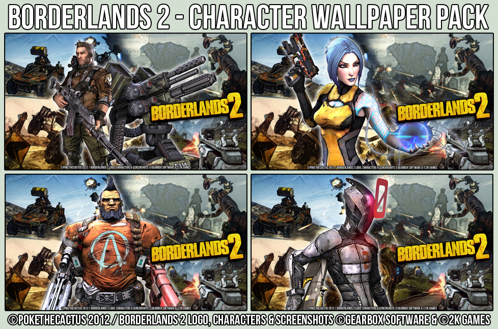 Borderlands 2 All Characters