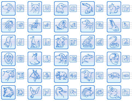 Animal Desktop Icons by iconsoftheworld10 on DeviantArt