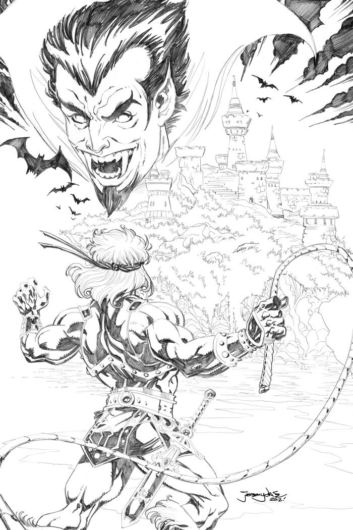 Castlevania pencils by thejeremydale on DeviantArt