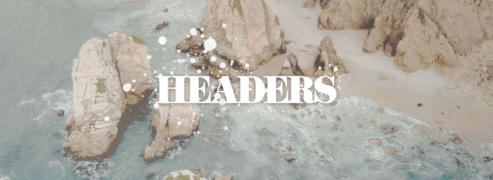 Pack Headers #4 by bekah44 on DeviantArt