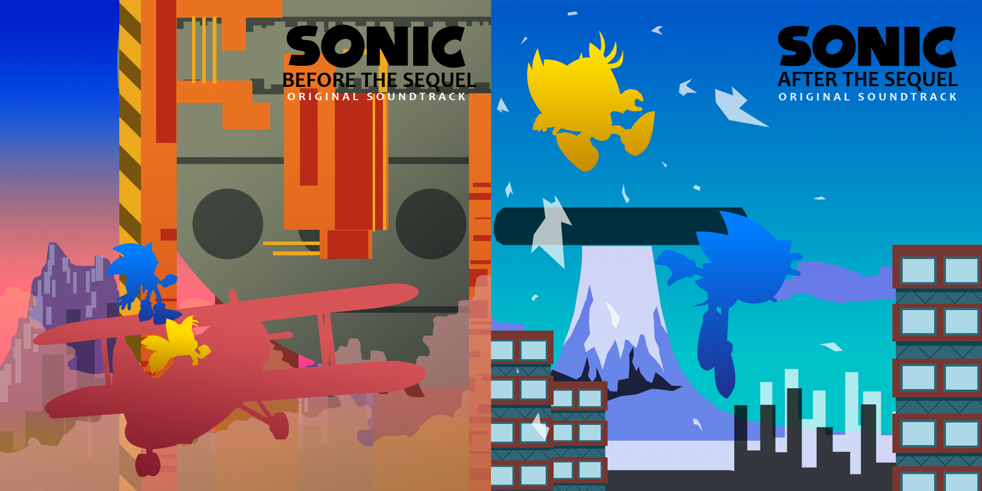 Sonic Before and After the Sequel Album Art by BlueSuperSonic on DeviantArt