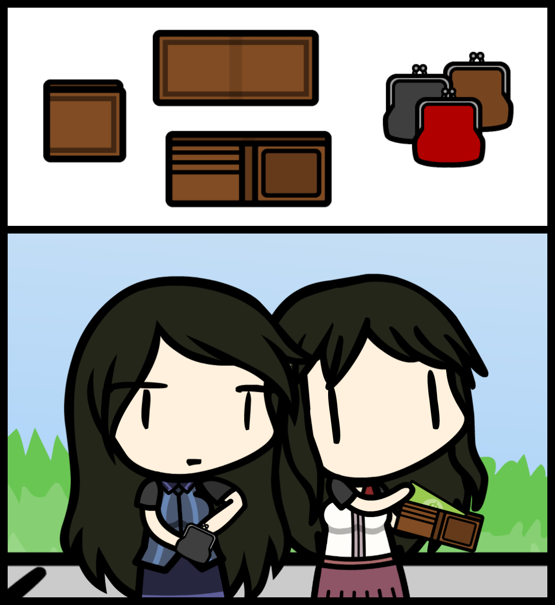 (Walfas/Prop) Wallets by PsyKoTMK on DeviantArt