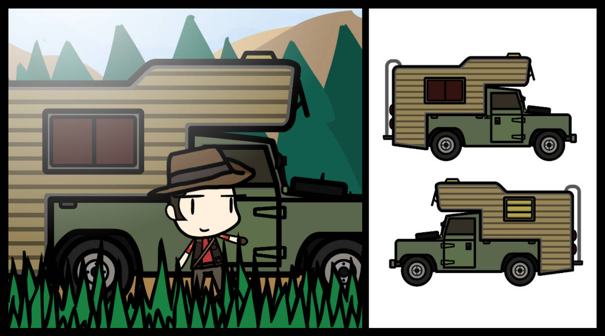 (Walfas/Prop) TF2 Sniper's Camper Van by PsyKoTMK on DeviantArt