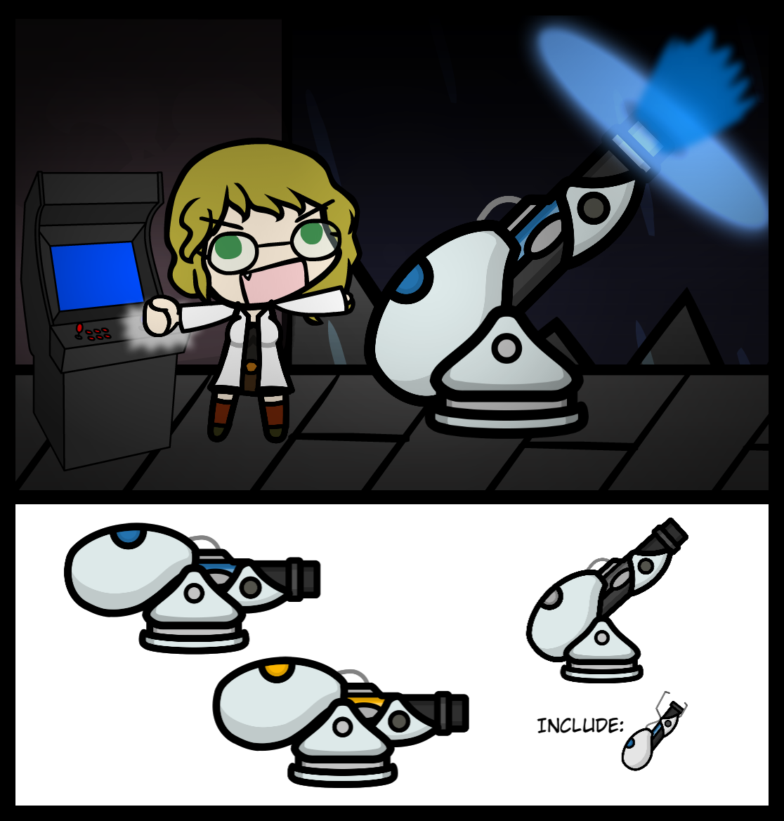 (Walfas/Prop) Terraria Portal Gun Station by PsyKoTMK on DeviantArt