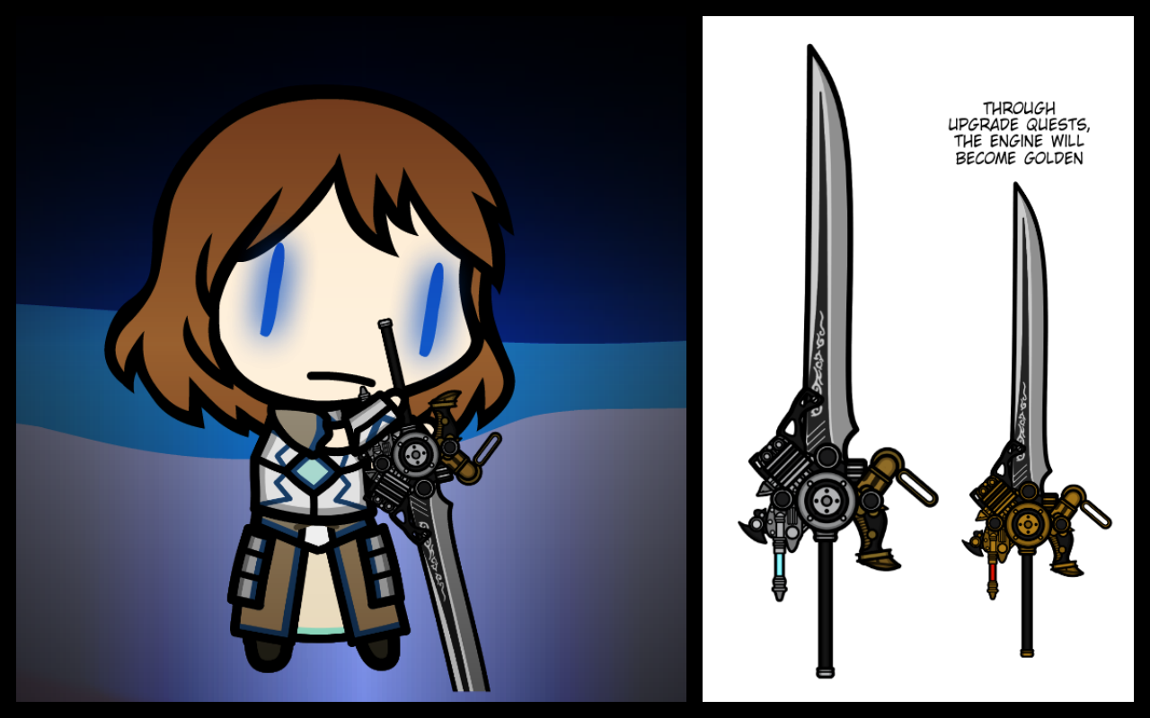 (Walfas/Prop) FF15 Engine Blade by PsyKoTMK on DeviantArt