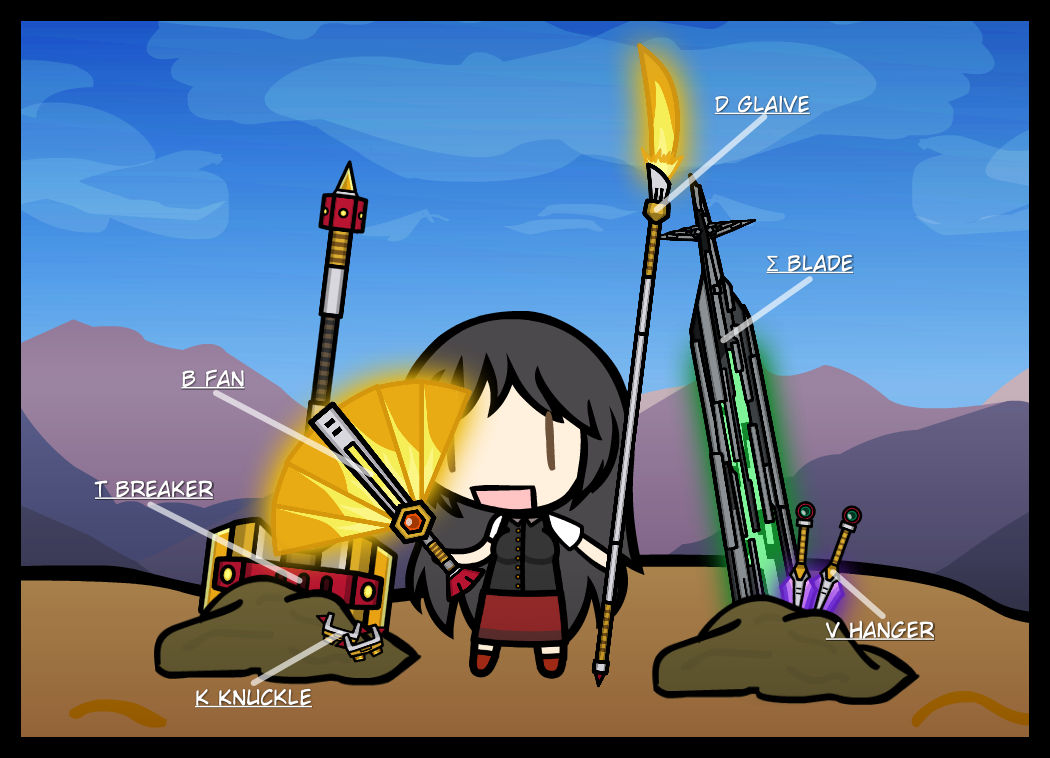 (Walfas/Prop) MMX8 Zero's Weaponry by PsyKoTMK on DeviantArt