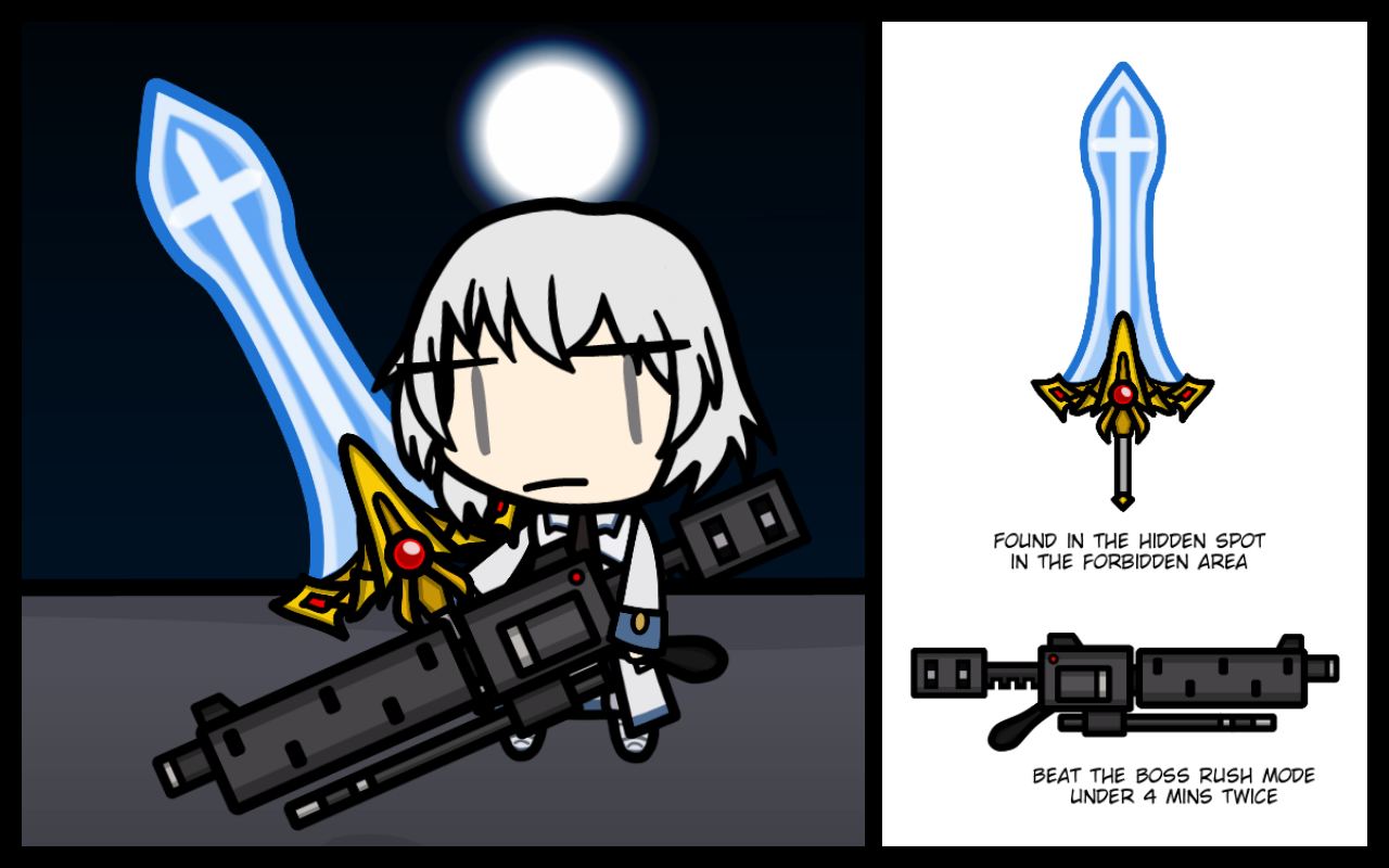 (Walfas/Prop) CAoS Claimh Solais+Positron Rifle V2 by PsyKoTMK on ...