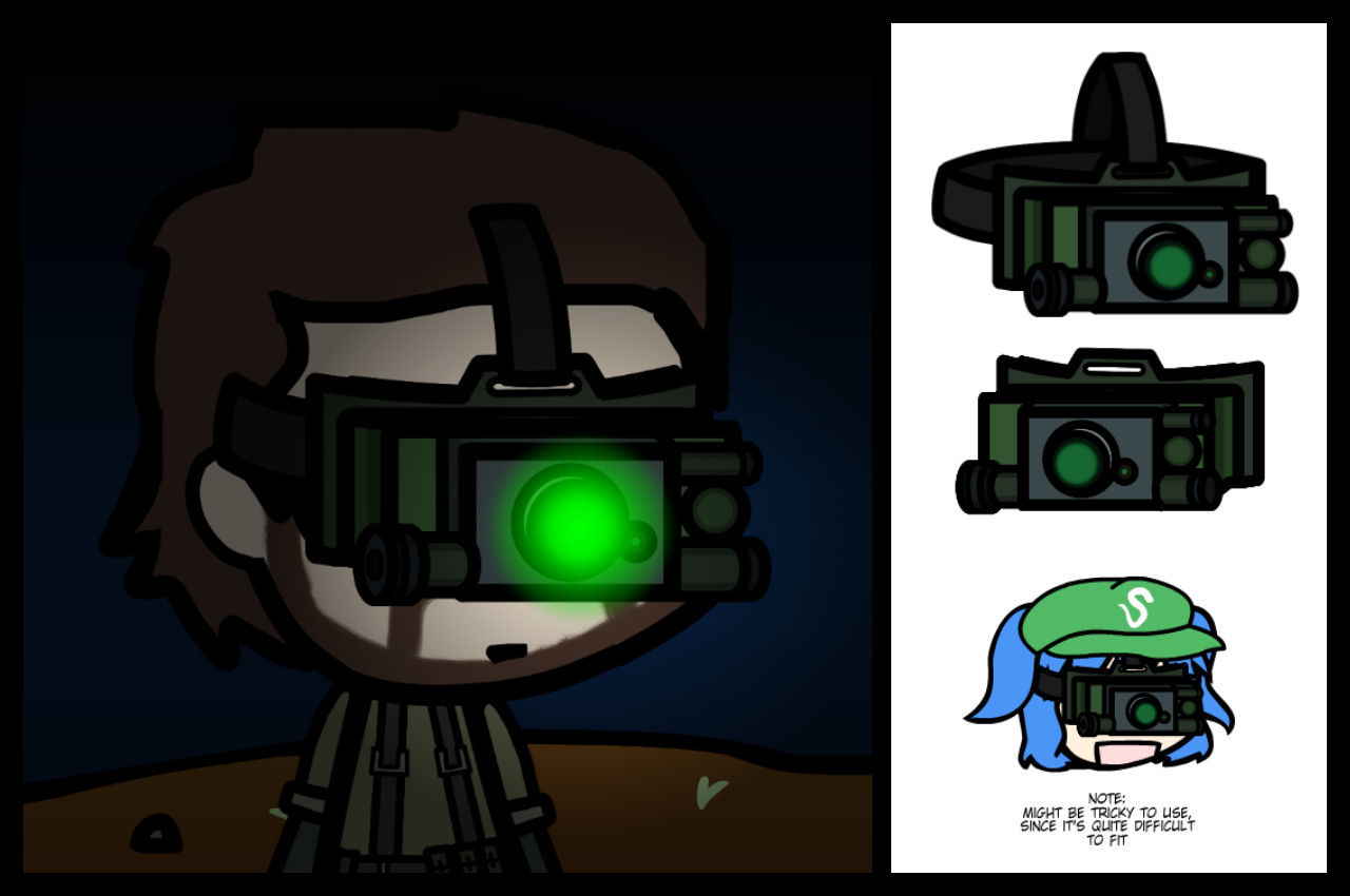 (Walfas/Prop) MGSV Night Vision Goggles by PsyKoTMK on DeviantArt