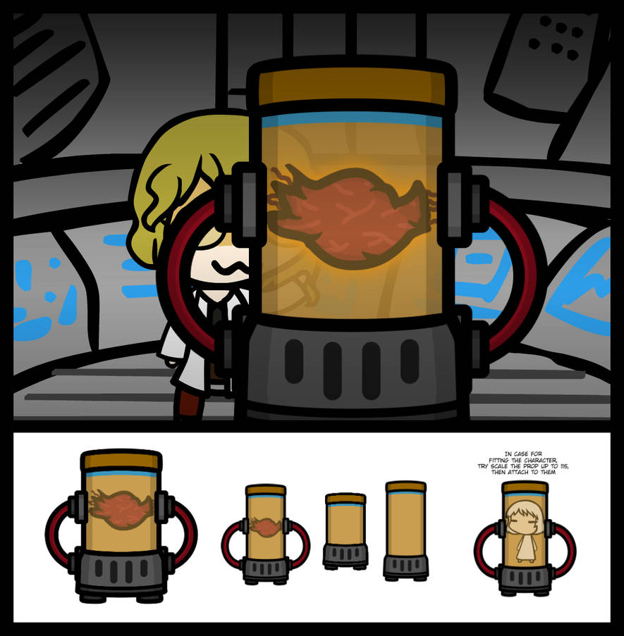 (Walfas/Prop) Terraria Flesh Cloning Vat by PsyKoTMK on DeviantArt