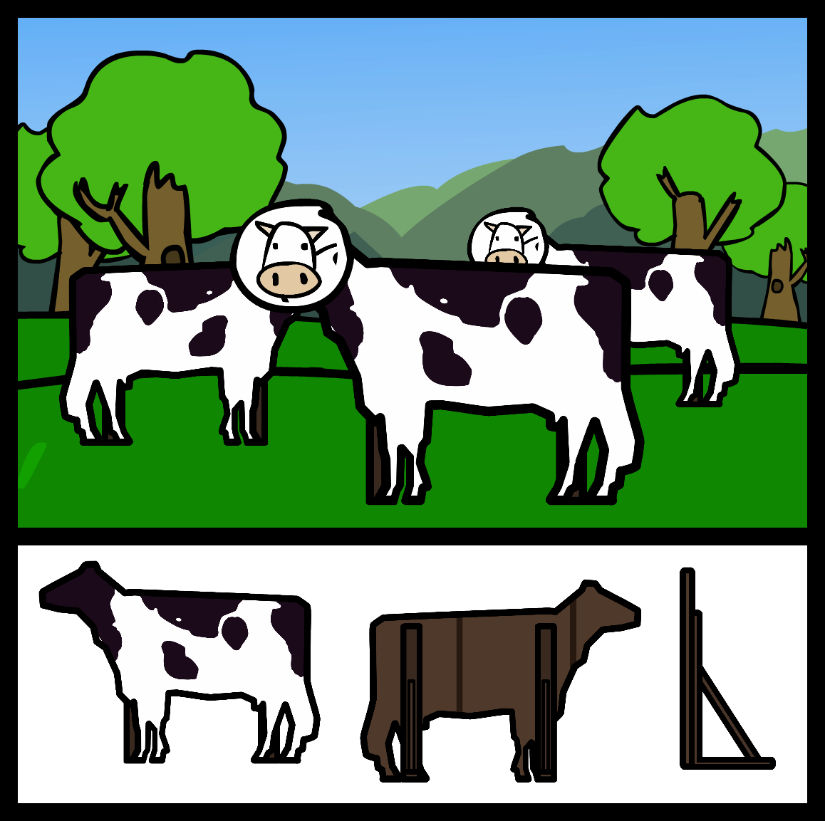 (Walfas/Prop) TF2 Cow by PsyKoTMK on DeviantArt