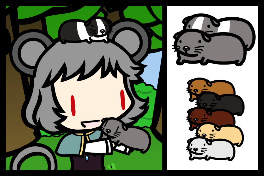 (Walfas/Prop) Guinea Pig by PsyKoTMK on DeviantArt