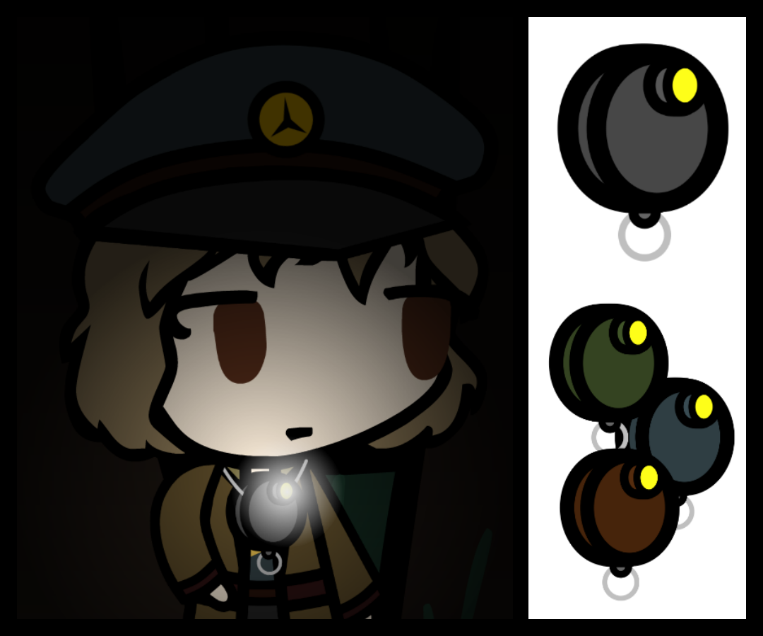 (Walfas/Prop) Magnetlampe Flashlight by PsyKoTMK on DeviantArt