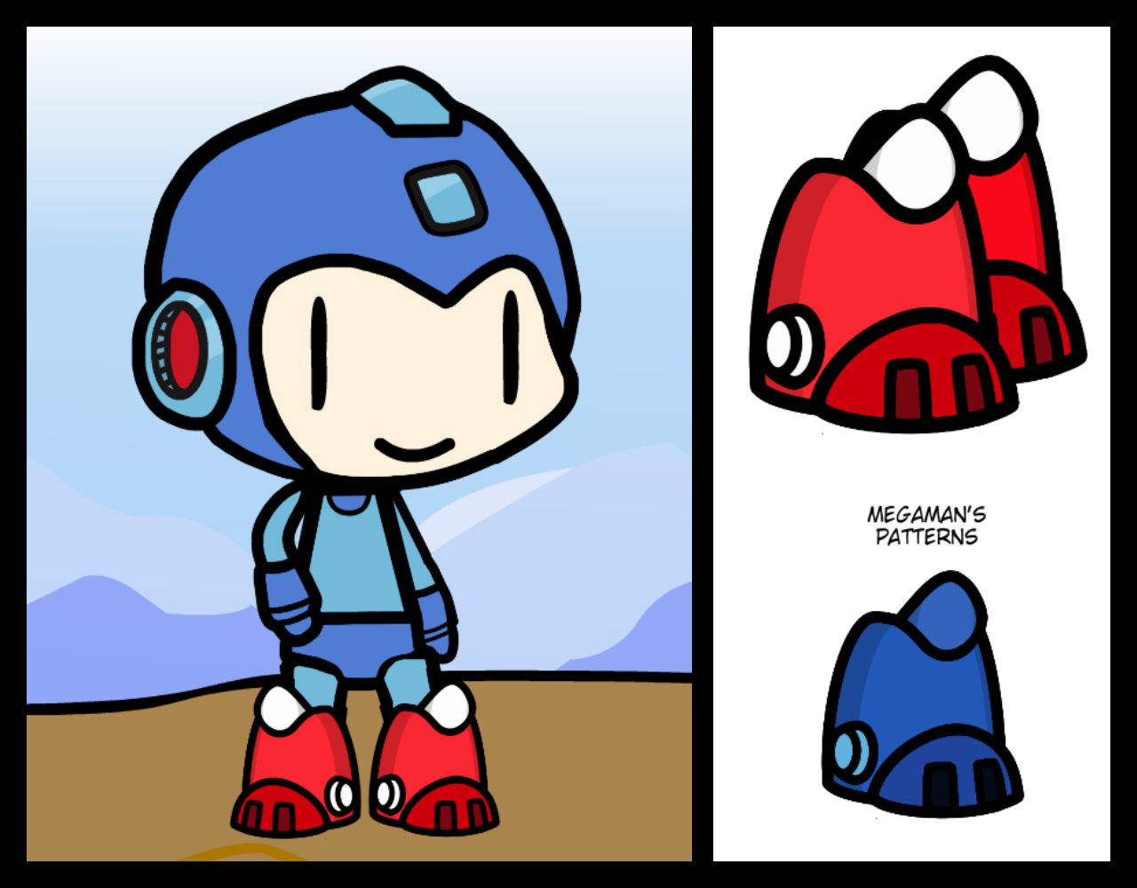 (Walfas/Prop) Brawlhalla Mega Man's Rush Boots by PsyKoTMK on DeviantArt