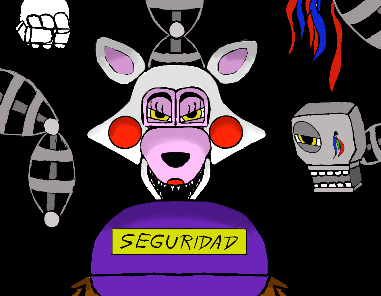 Mangle Attack by RubyRose10 on DeviantArt