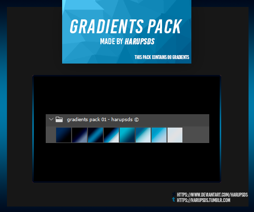 gradients pack 01 - harupsds by harupsds on DeviantArt