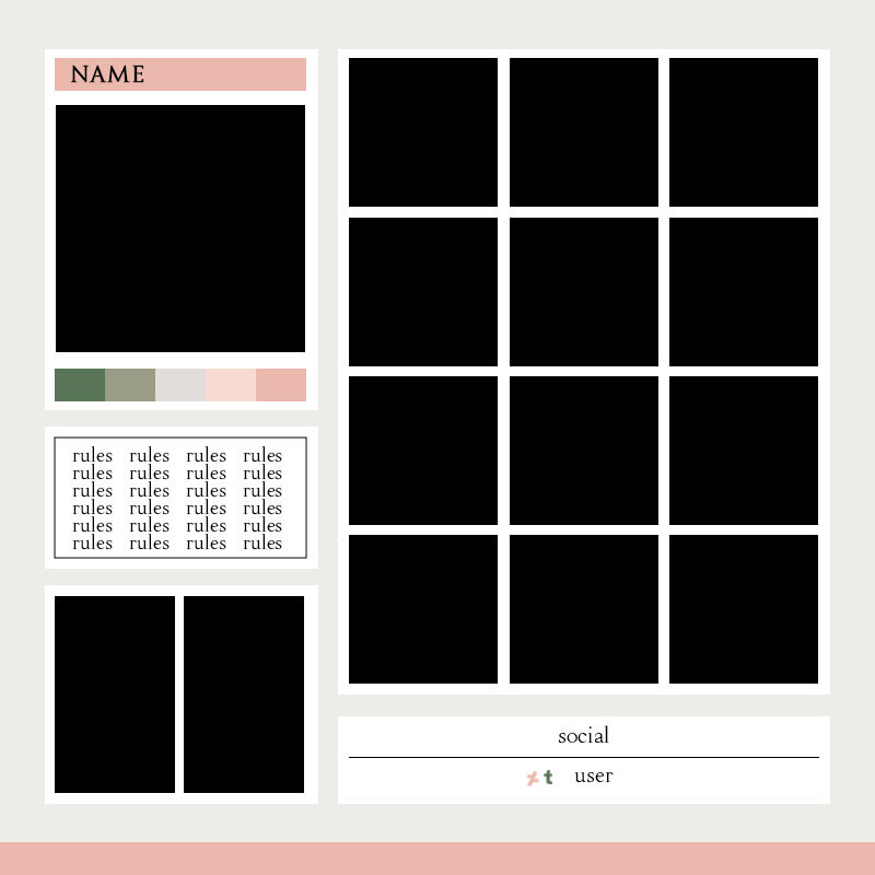 template 13 - harupsds by harupsds on DeviantArt