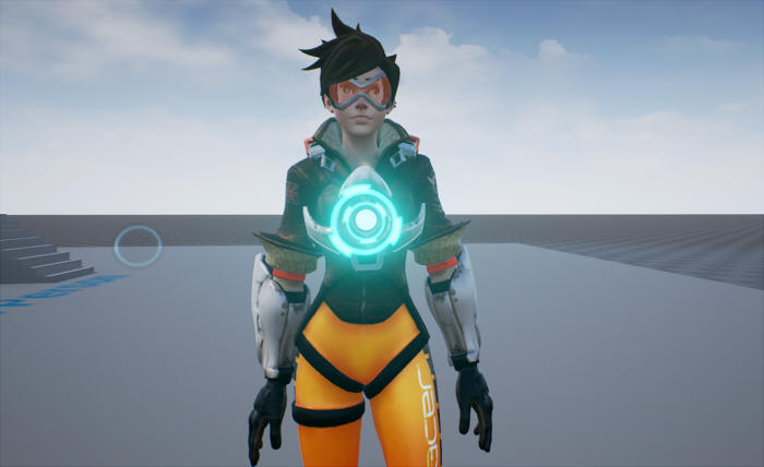 Unreal 4 _ Tracer Overwatch by sbel02 on DeviantArt