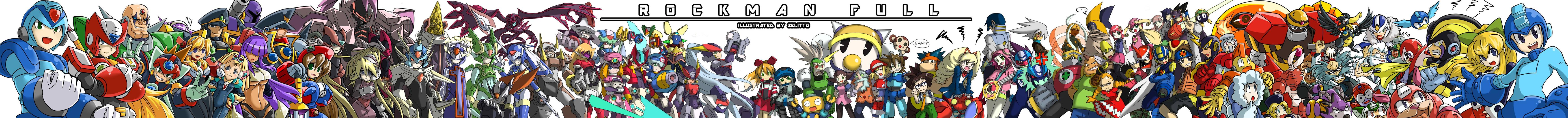 ROCKMAN All series by ZELITTO on DeviantArt