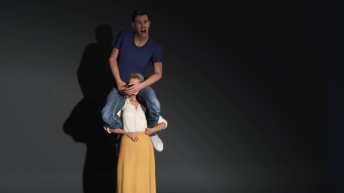 CAMILLA SPINS KEVIN ON HER SHOULDERS ANIMATION by powergirlsofstrength ...