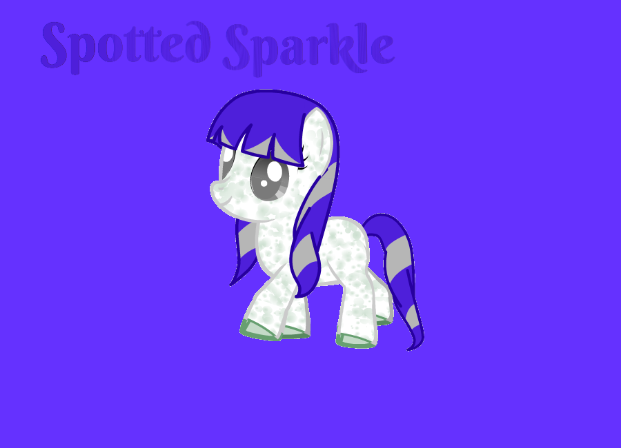 Spotted Sparkle-Filly by CrystalHarmony on DeviantArt