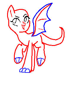 Dragon Pony Mare by DanTheDragon177 on DeviantArt