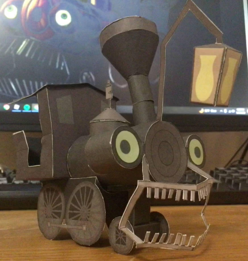 Anglore the Angler Train Papercraft by FalkB2010 on DeviantArt