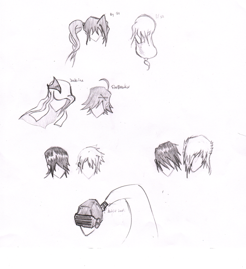 Character Hairstyles by Silamy-sama on DeviantArt