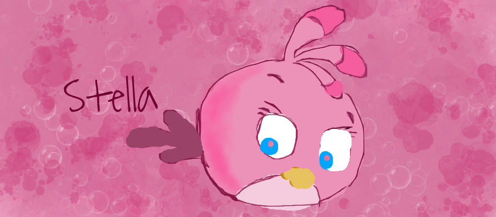 Stella the Angry Bird by Darkness-Darkie on DeviantArt