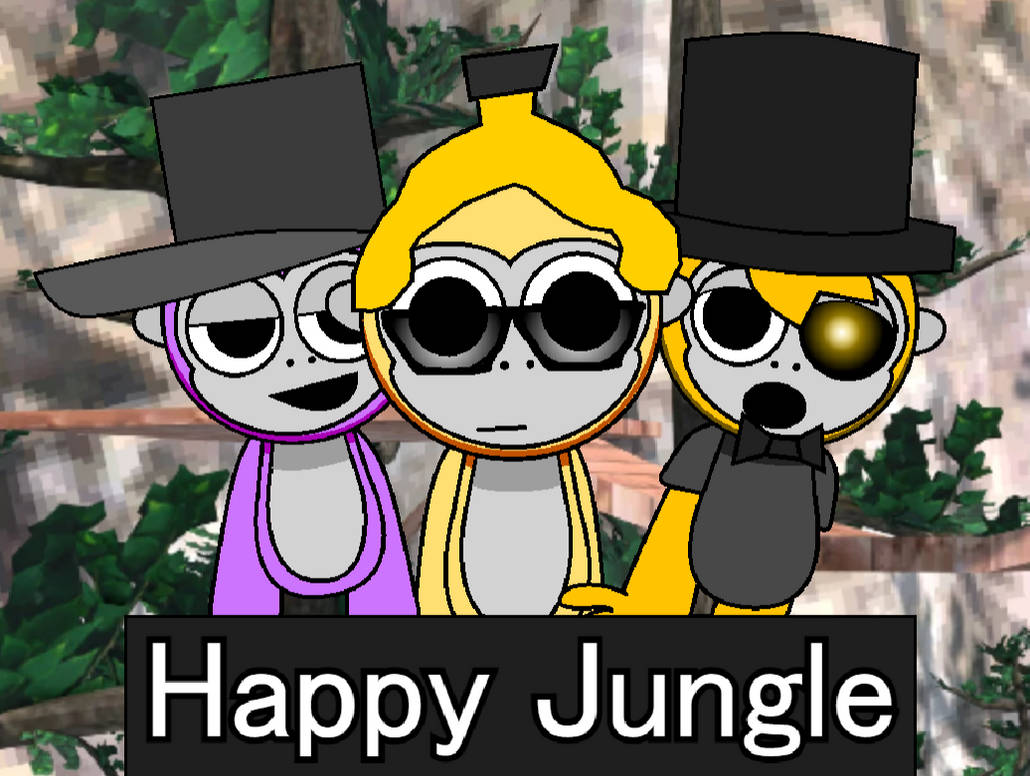 Happy Jungle Assets by stupidahhmonke1234 on DeviantArt