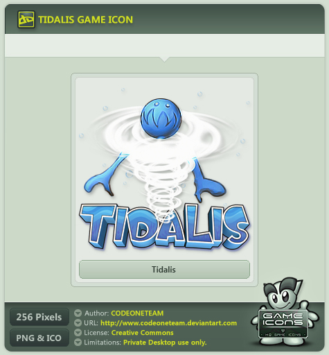 Tidalis Icon by CODEONETEAM on DeviantArt