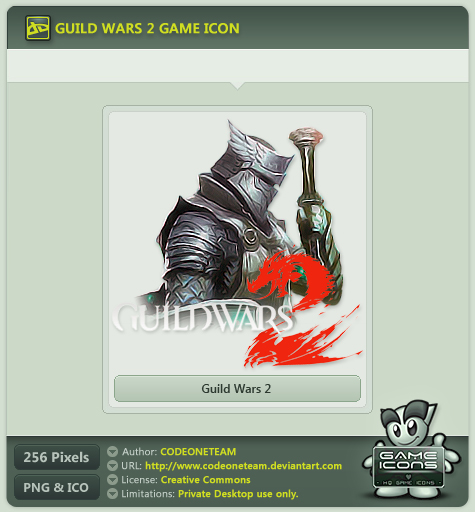 Guild Wars 2 Icon by CODEONETEAM on DeviantArt