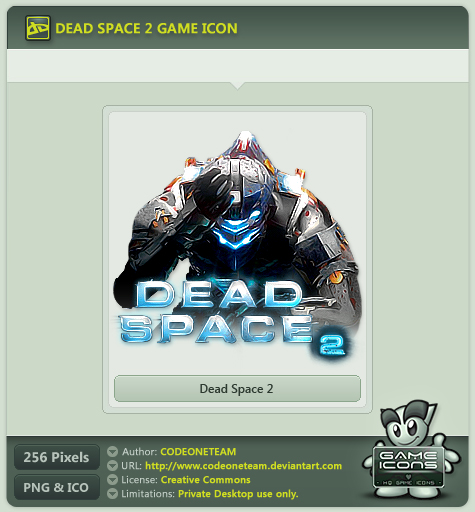 Dead Space 2 Icon by CODEONETEAM on DeviantArt