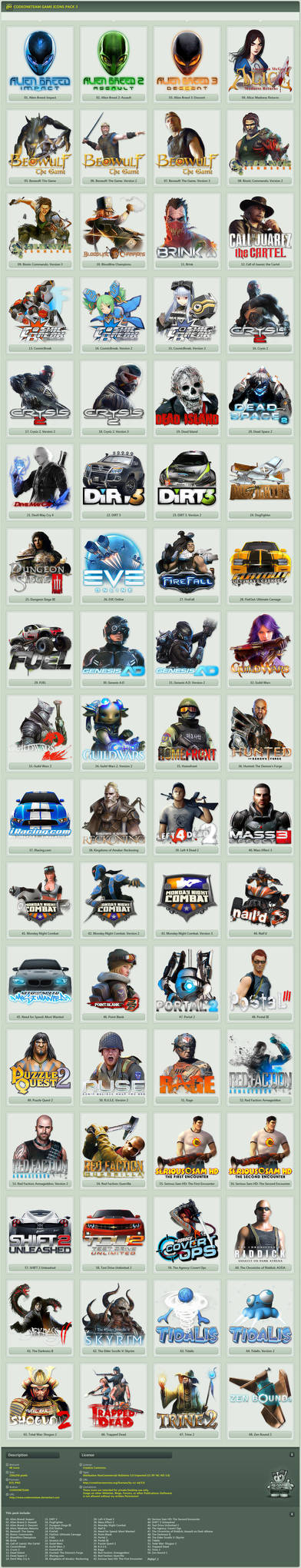 Game Icons Pack 3 by CODEONETEAM on DeviantArt
