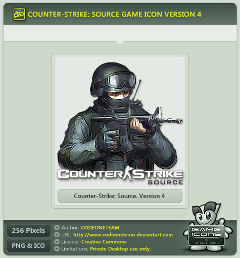 Counter Strike Source Icon