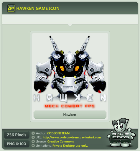 Hawken Icon by CODEONETEAM on DeviantArt