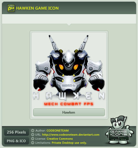 Hawken Icon by CODEONETEAM on DeviantArt