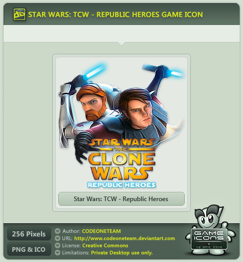 Star Wars: The Clone Wars - Republic Heroes Icon by CODEONETEAM on ...