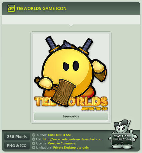 Teeworlds Icon by CODEONETEAM on DeviantArt