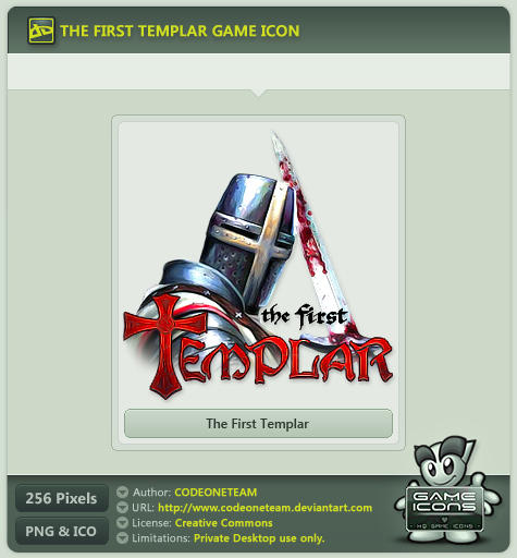 The First Templar Icon by CODEONETEAM on DeviantArt