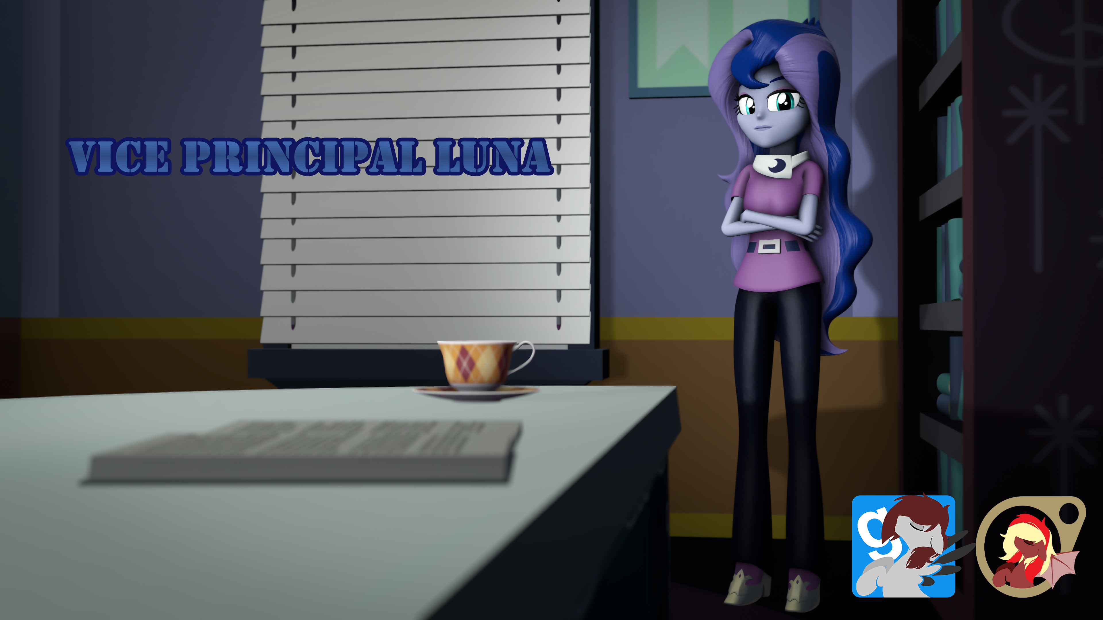[EqG] Vice Principal Luna 4.0 [SFM] [Gmod] by MichelleDeCraon on DeviantArt