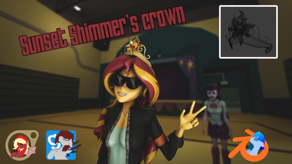 Sunset Shimmer's Crown [SFM] [Gmod] [Source] by MichelleDeCraon on ...