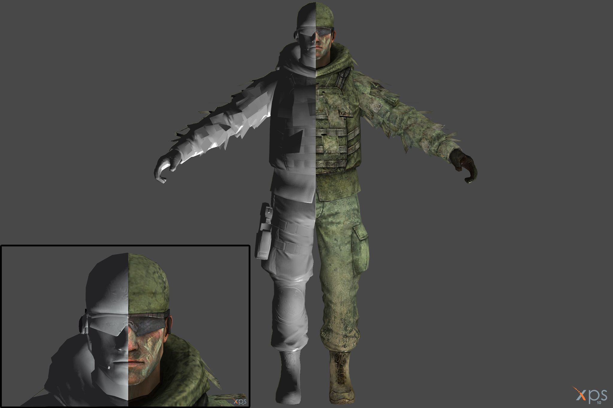 'Homefront' US Sniper original bones by lezisell on DeviantArt