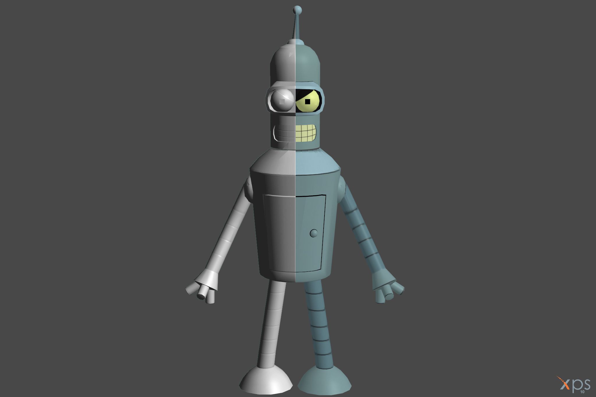 'Futurama' Bender Bending Rodriguez by lezisell on DeviantArt