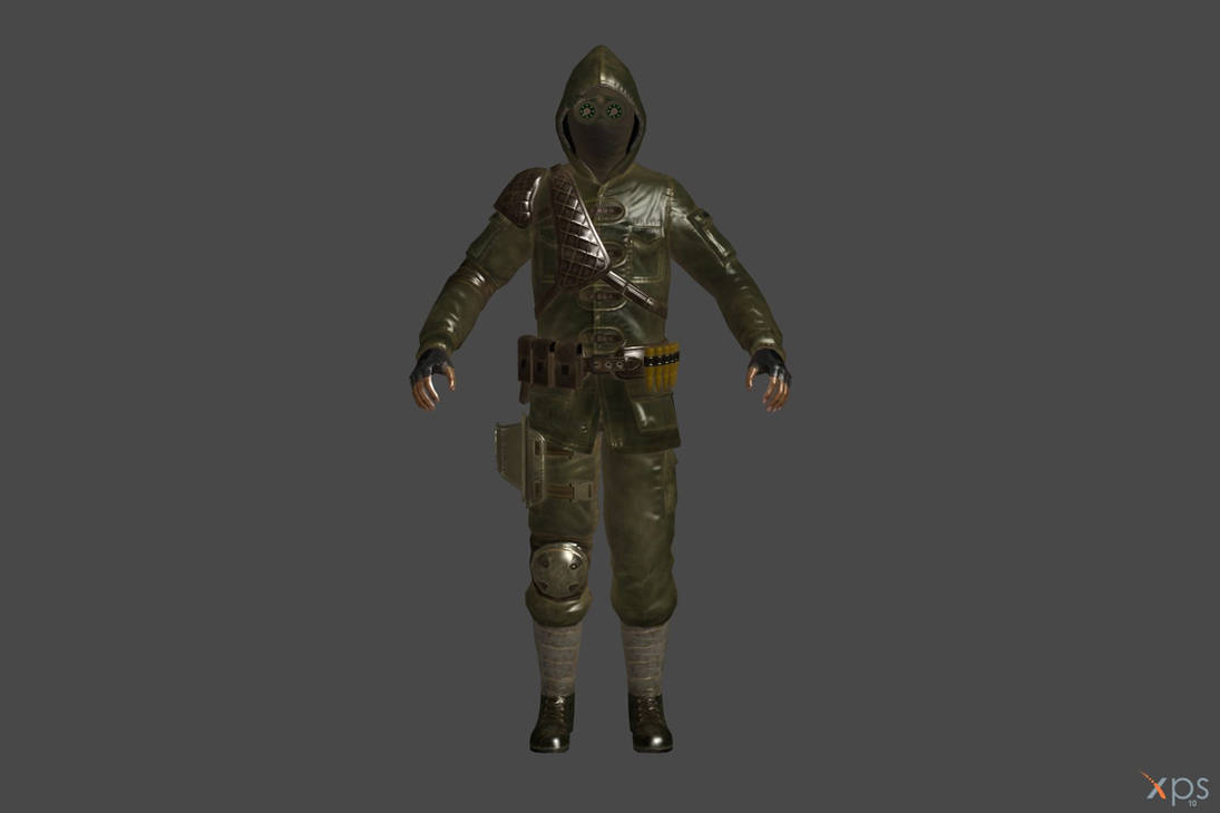 'Binary Domain' Sniper (MP character) static by lezisell on DeviantArt