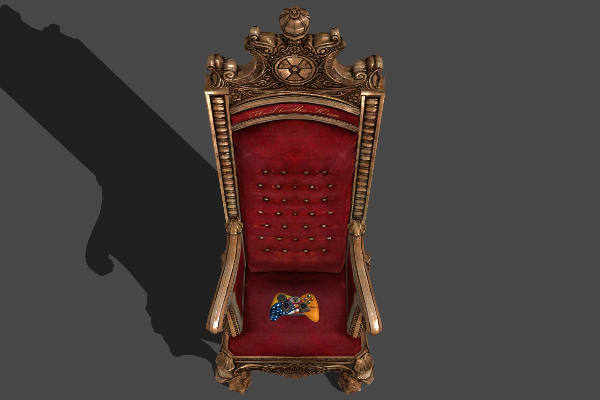 'Duke Nukem: Forever' Throne and gamepad 2.0 by lezisell on DeviantArt