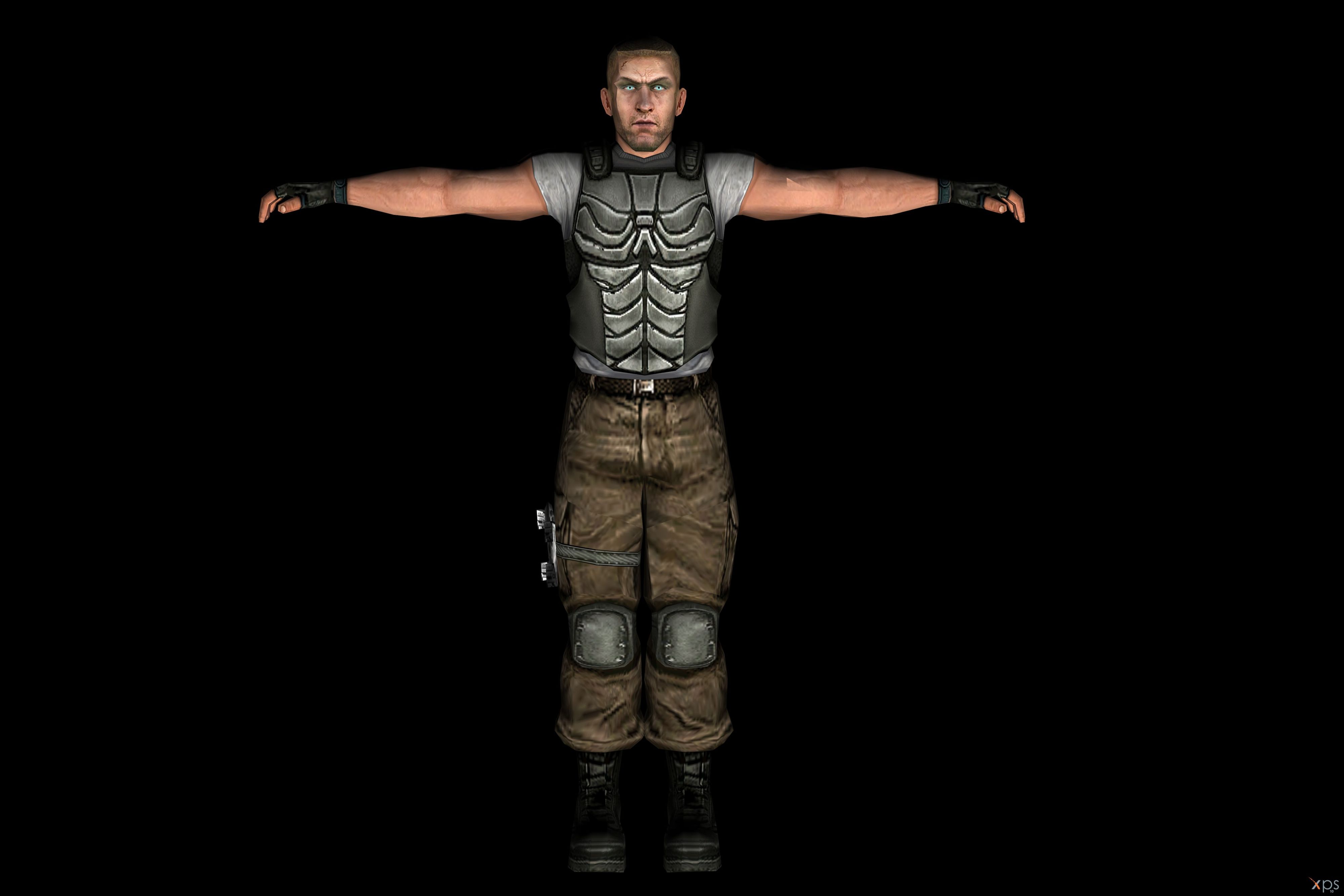 'Psi-Ops' Nick Scryer poseable by lezisell on DeviantArt