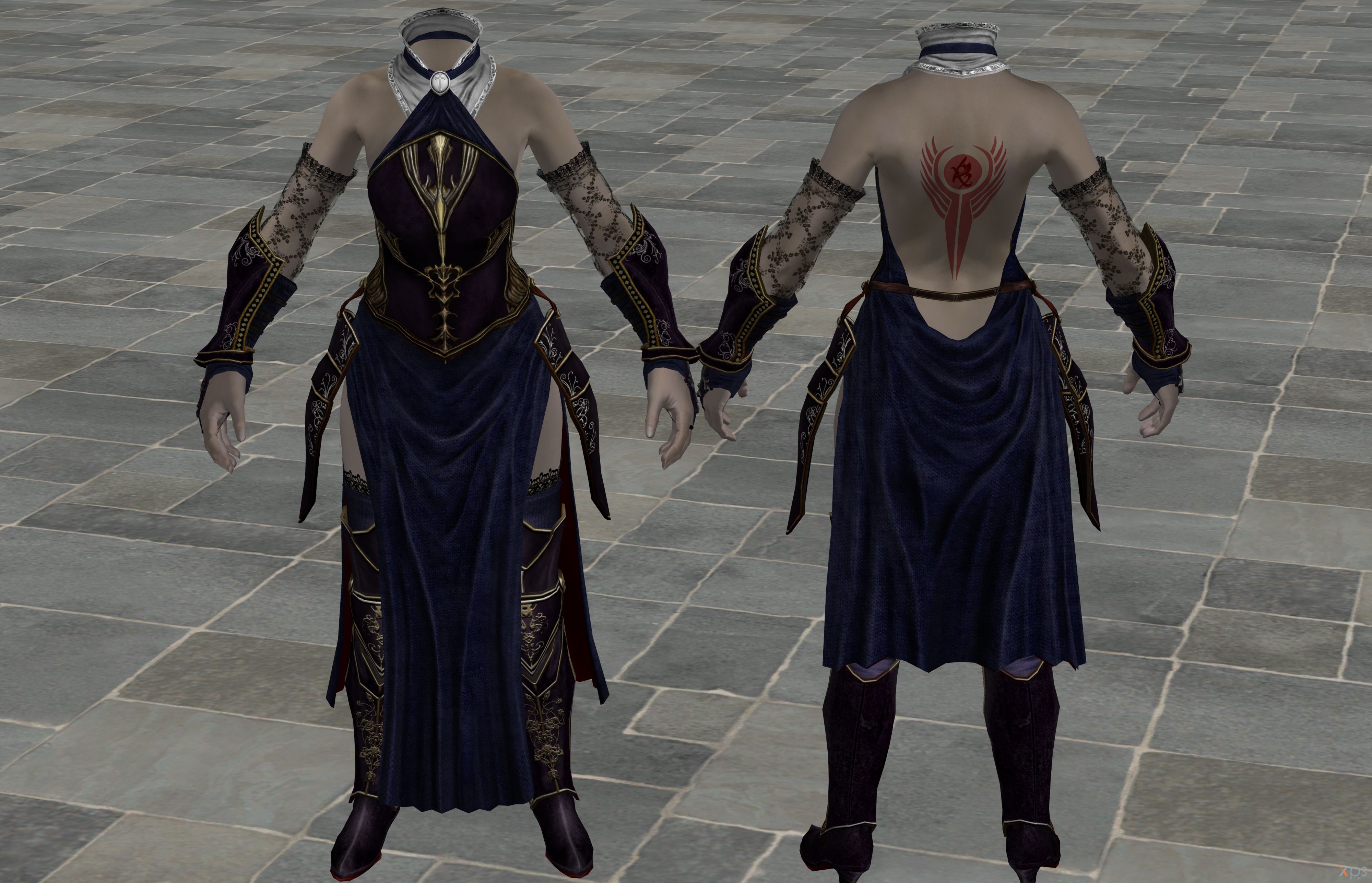 'TES5: Skyrim' Shanoa set XPS ONLY!!! by lezisell on DeviantArt